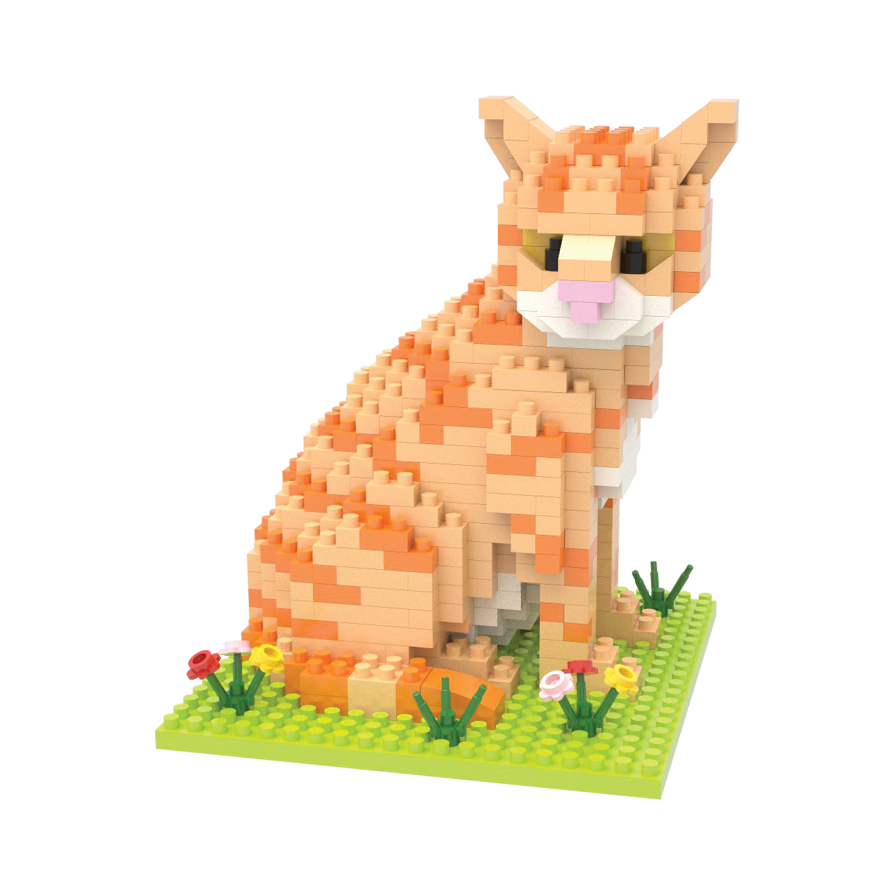 Farm Cat Mini Block Set | TheMiniBlock.com