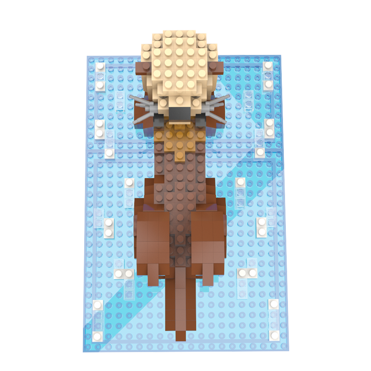 Sea Otter Mini Block Set | TheMiniBlock.com