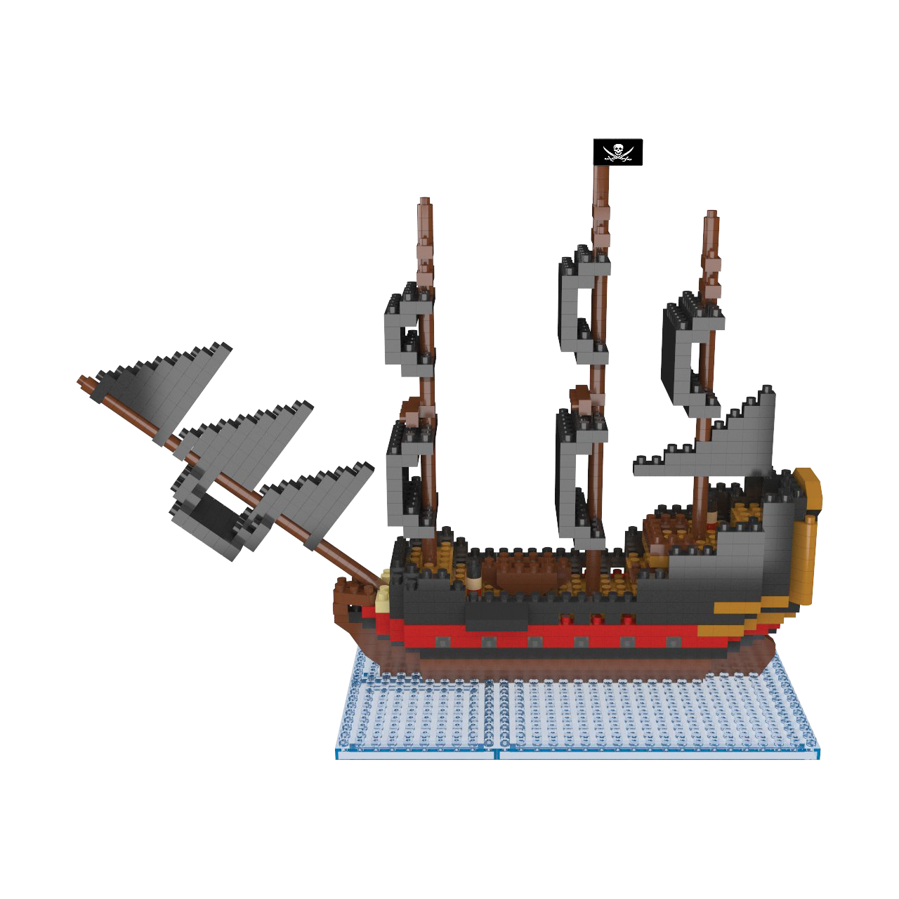 Pirate Ship Mini Block Set