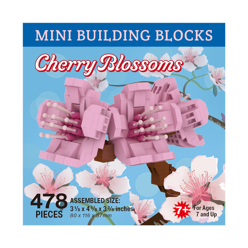 Cherry Blossom Mini Block Set | TheMiniBlock.com