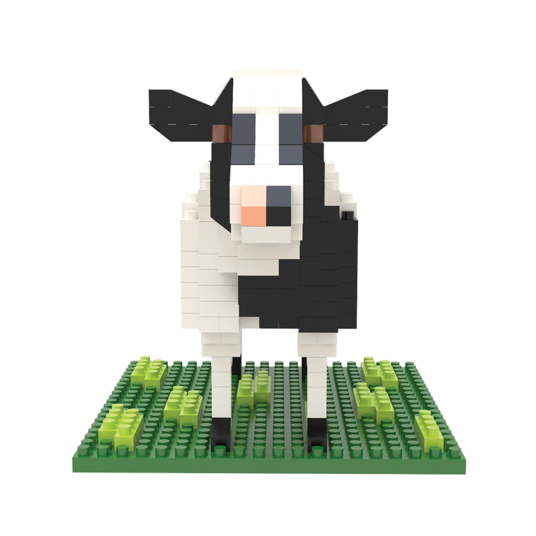 Cow Mini Block Set | TheMiniBlock.com