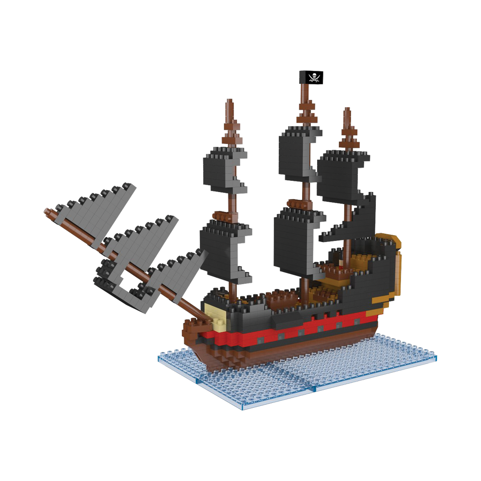 Pirate Ship Mini Block Set | TheMiniBlock.com