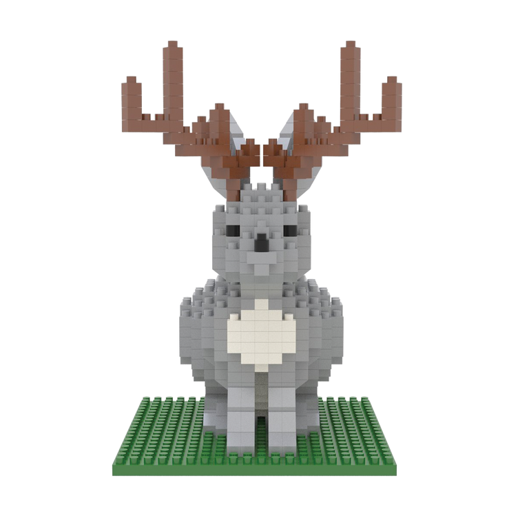 Jackalope Mini Block Set | TheMiniBlock.com