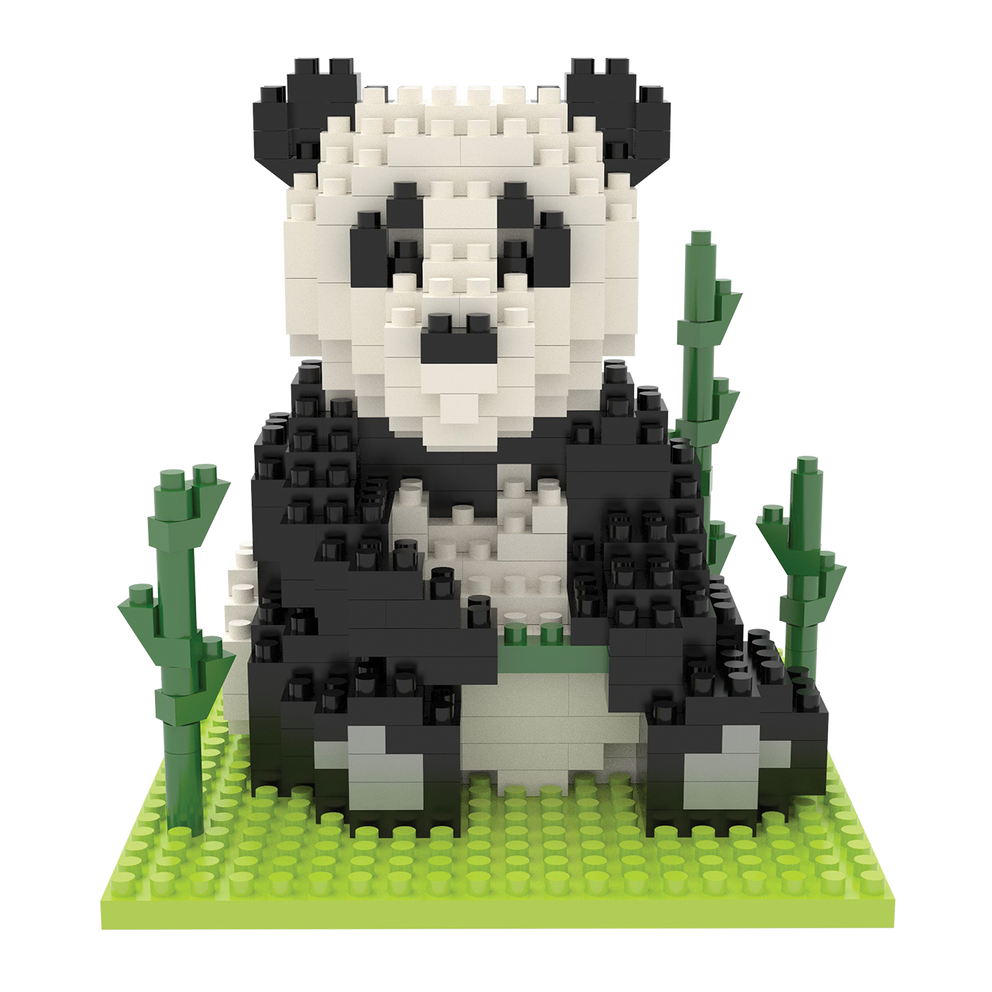 Panda Mini Block Set | TheMiniBlock.com