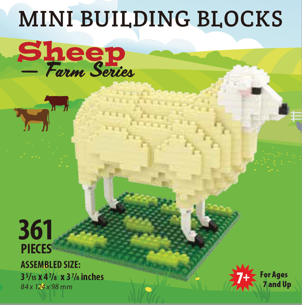 Sheep Mini Block Set | TheMiniBlock.com