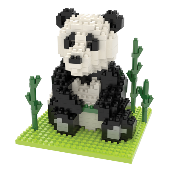 Panda Mini Block Set | TheMiniBlock.com