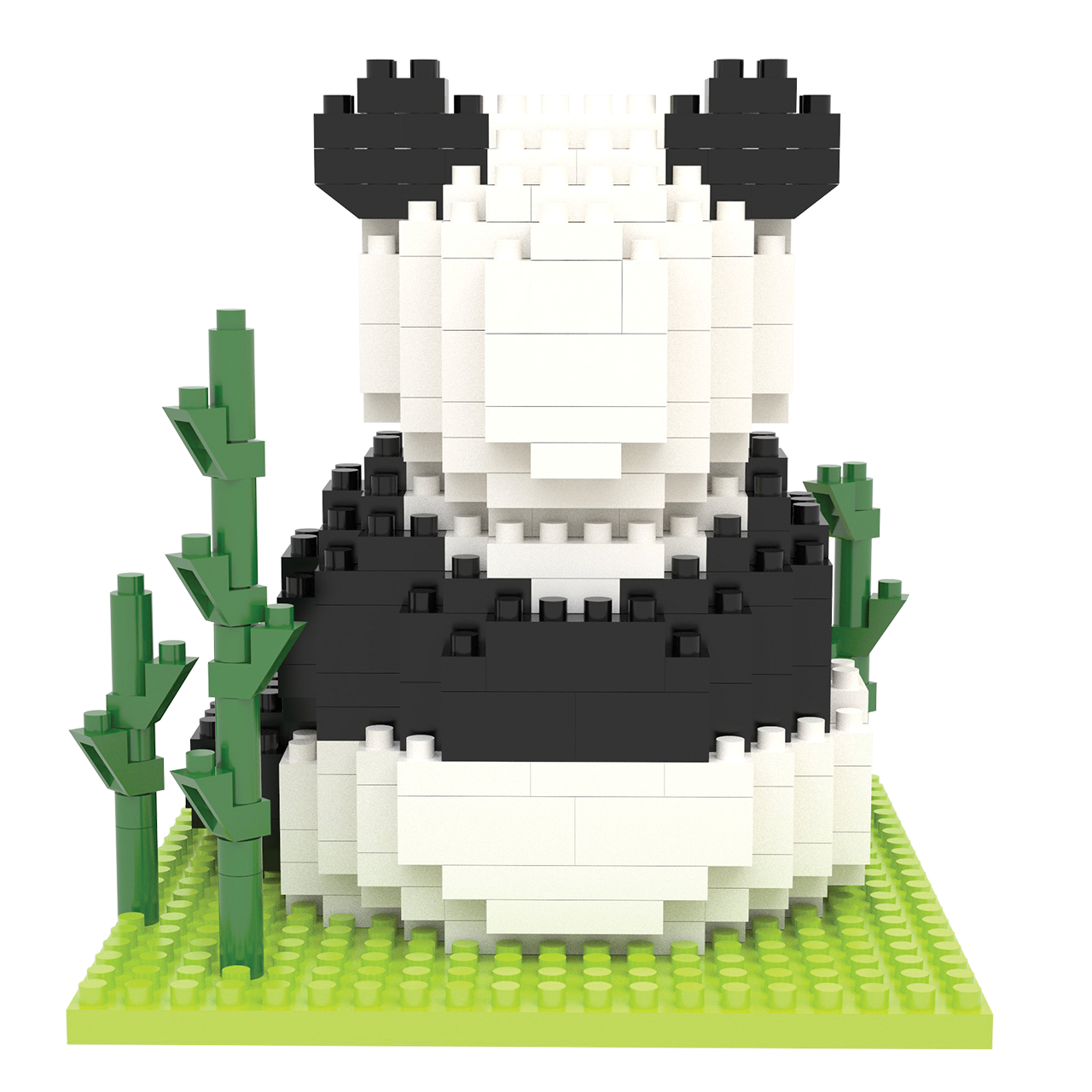Panda Mini Block Set | TheMiniBlock.com