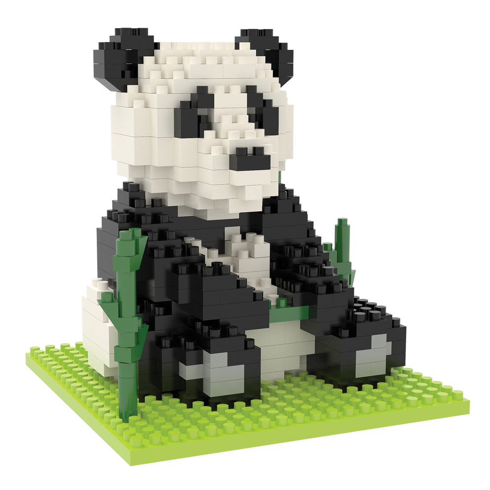Panda Mini Block Set | TheMiniBlock.com