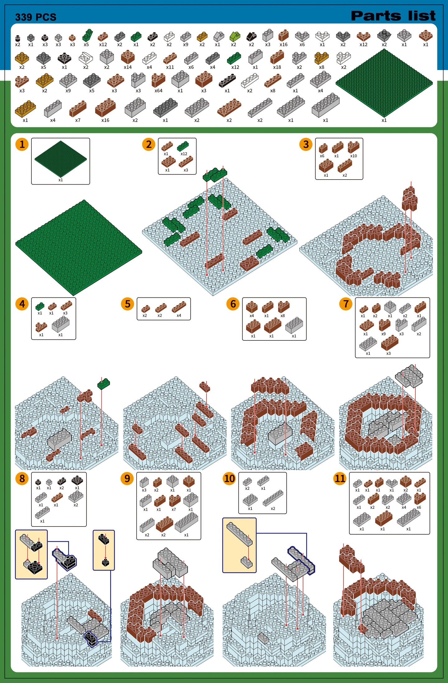 Raccoon Mini Block Set | TheMiniBlock.com