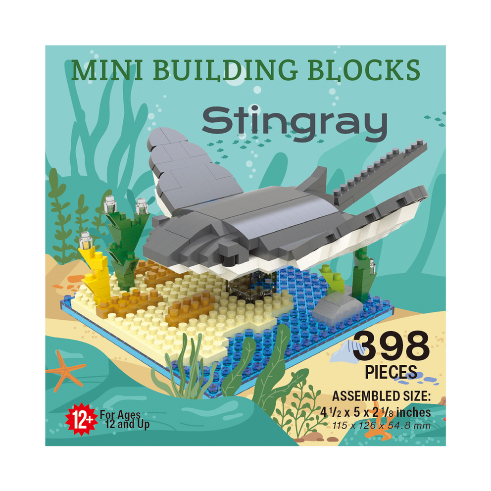 Stingray Mini Block Set | TheMiniBlock.com