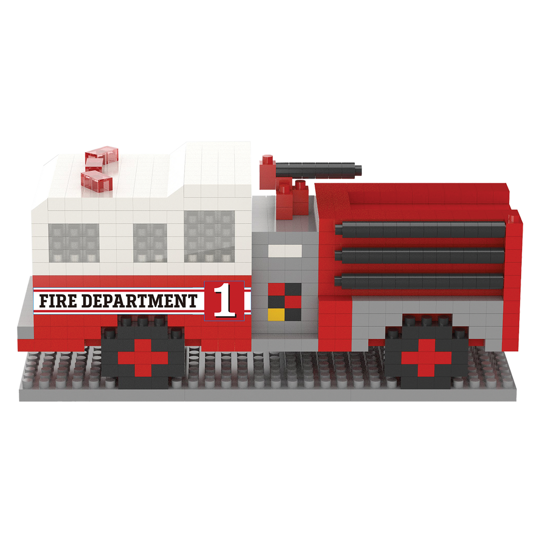 Fire Truck Mini Block Set | TheMiniBlock.com