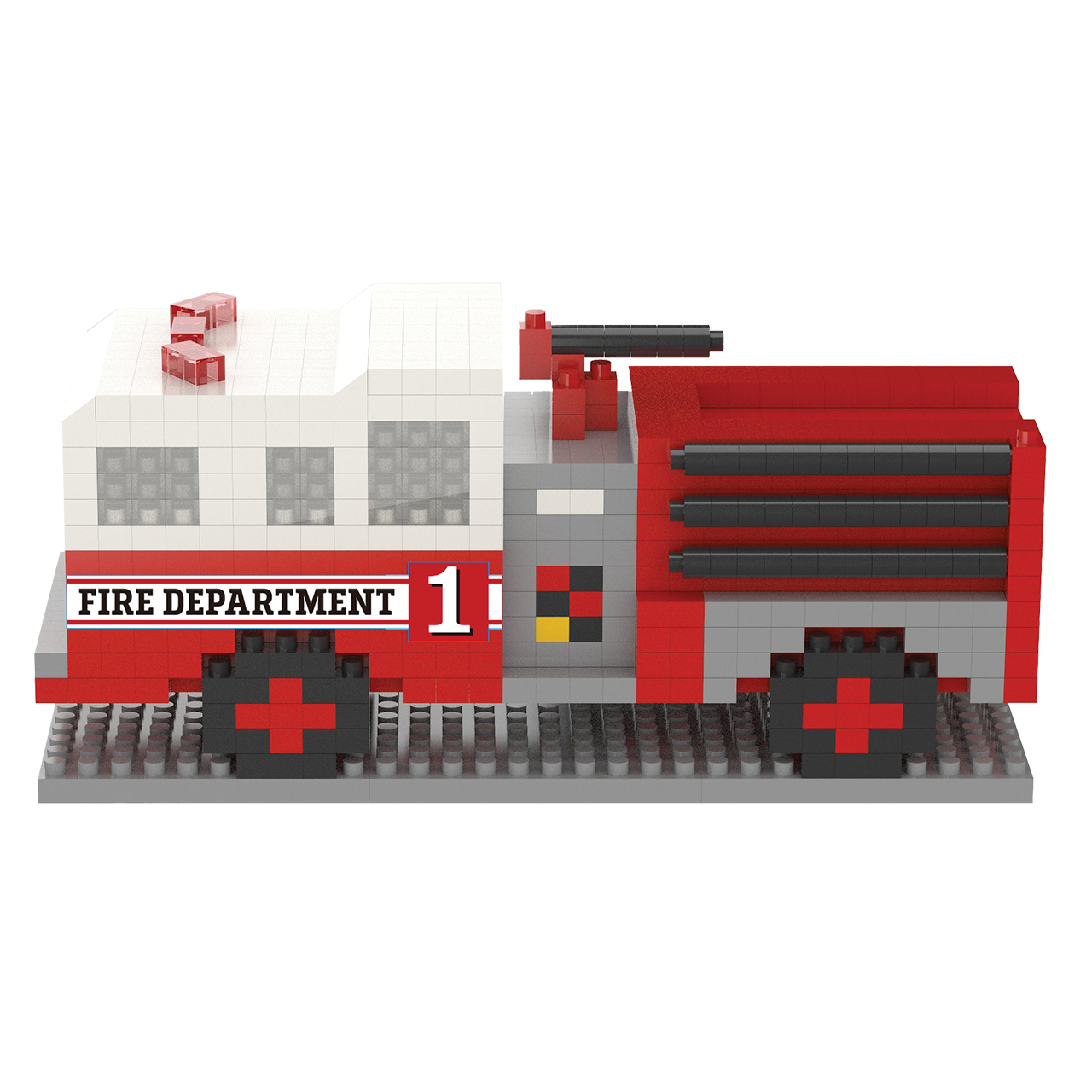 Fire Truck Mini Block Set | TheMiniBlock.com