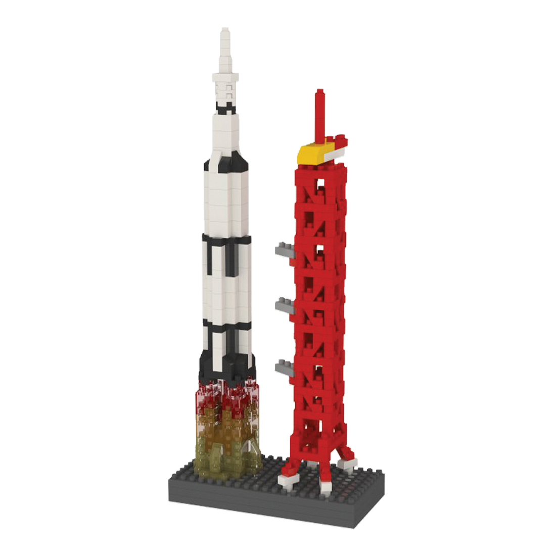 Saturn V Rocket Mini Block Set | TheMiniBlock.com