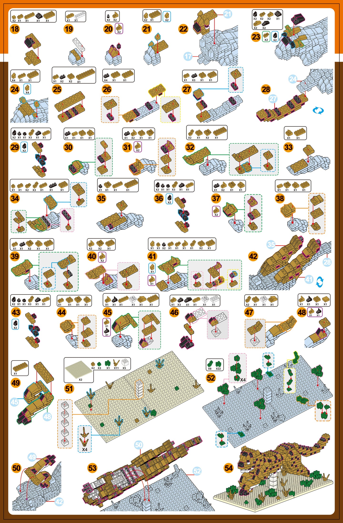 Cheetah Mini Block Set | TheMiniBlock.com