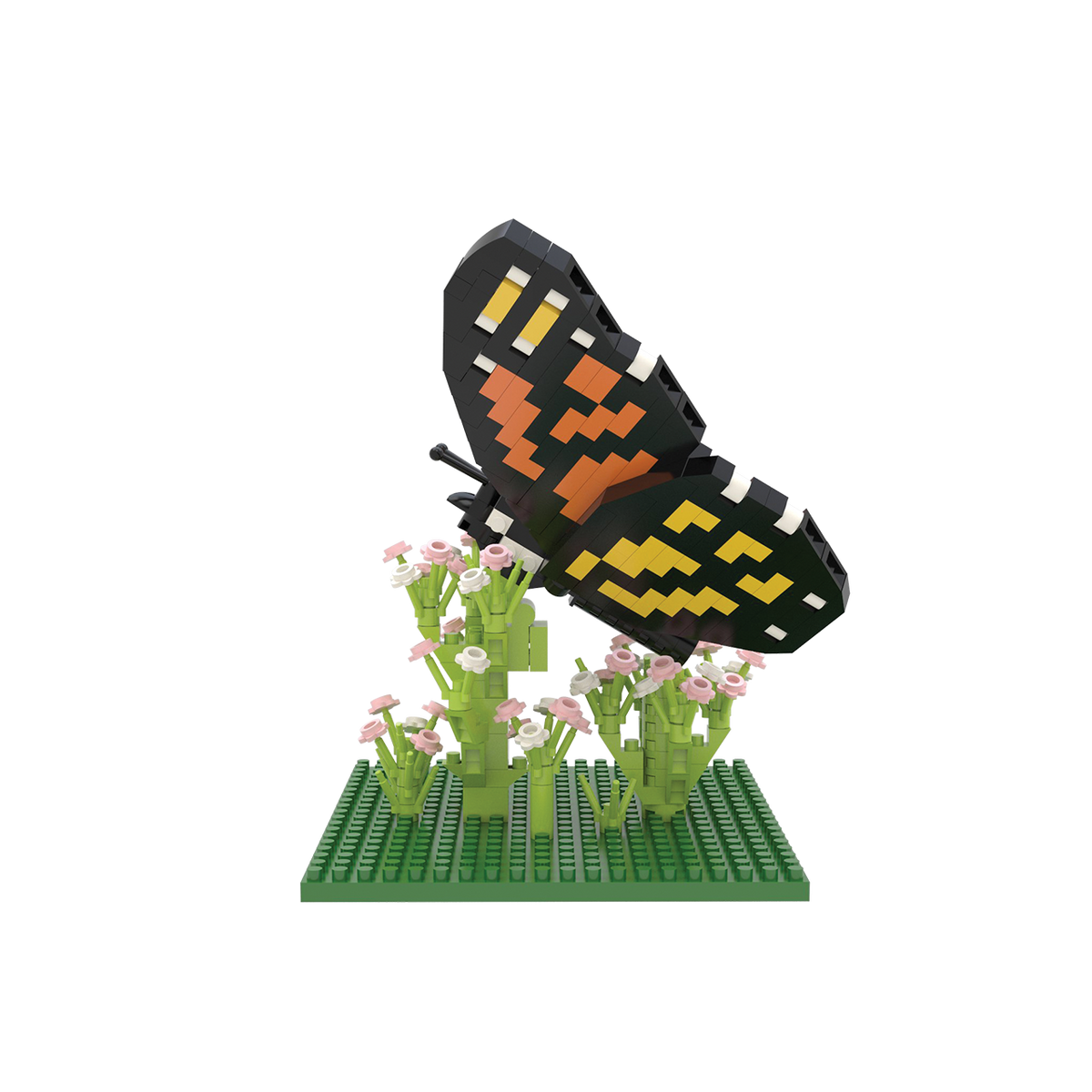 Monarch Butterfly Mini Block Set | TheMiniBlock.com
