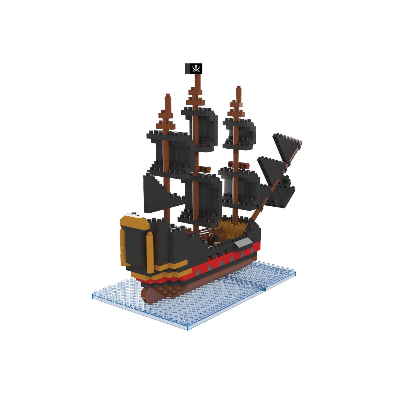 Pirate Ship Mini Block Set | TheMiniBlock.com